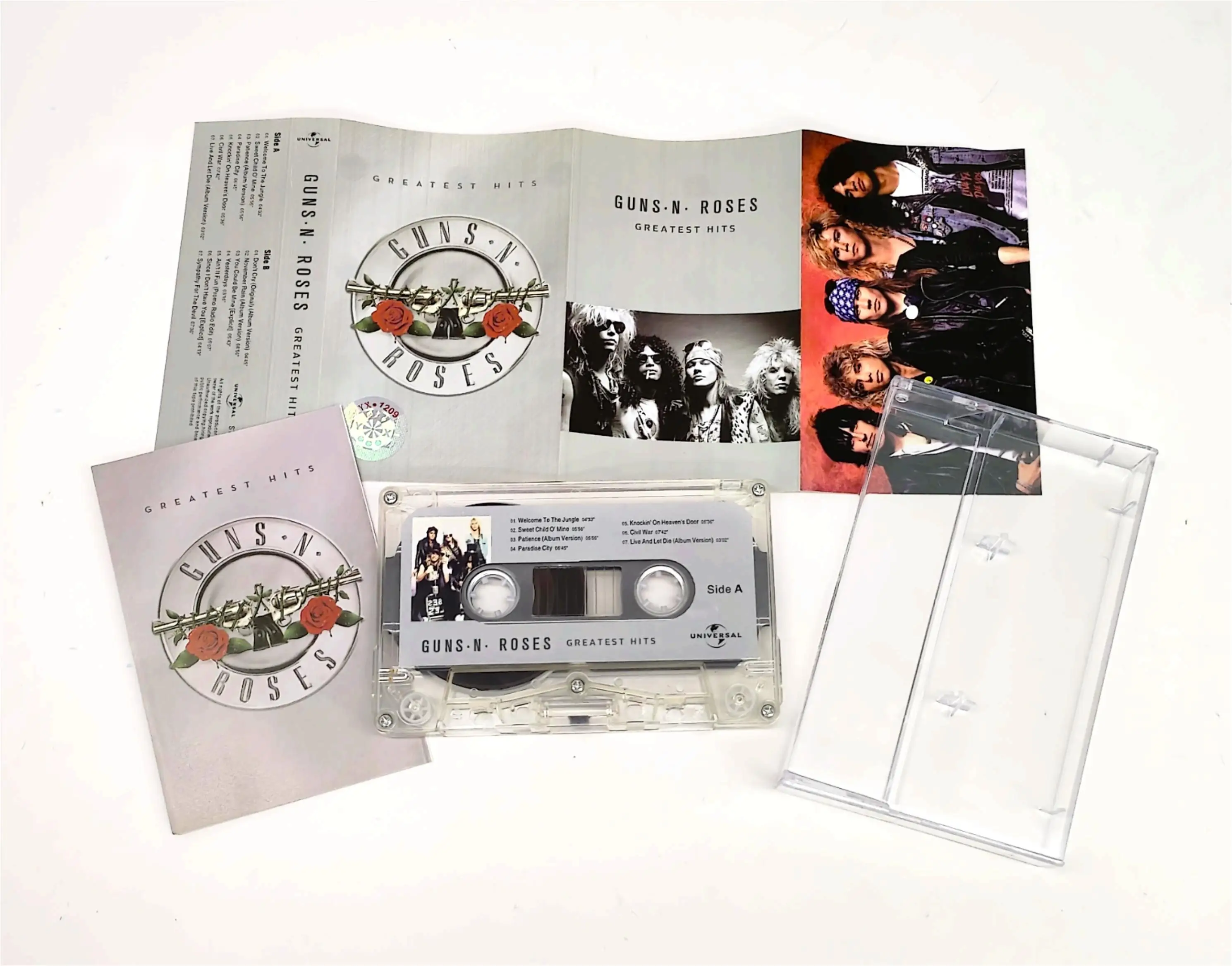 Classic-Guns-N-Roses-Music-Magnetic-Tape-Greatest-Hits-Album-Cosplay ...