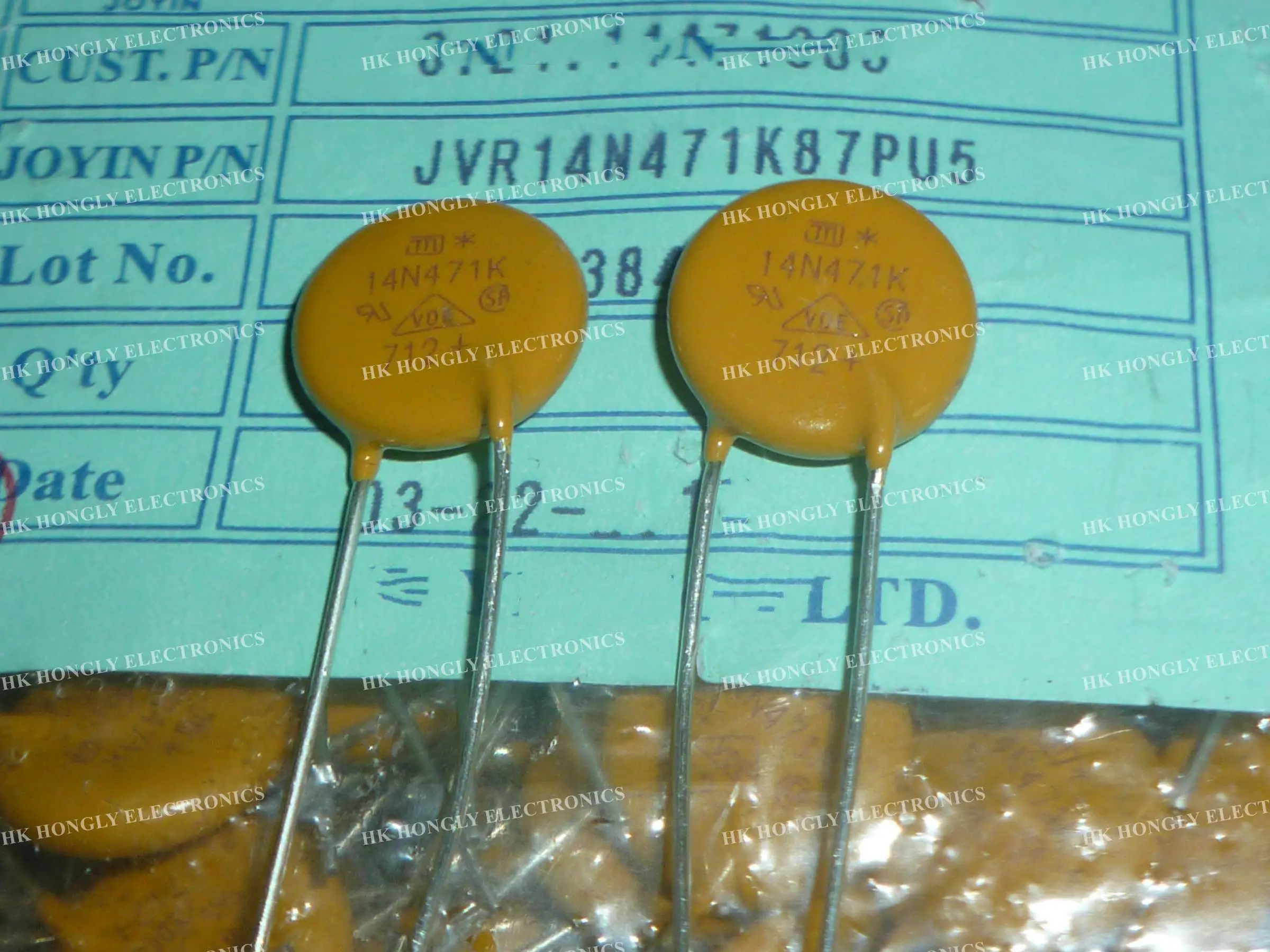 VARISTOR-JVR14N221K-14N241K-14N271K-14N391K-14N471K-14n4711k-14N561K ...