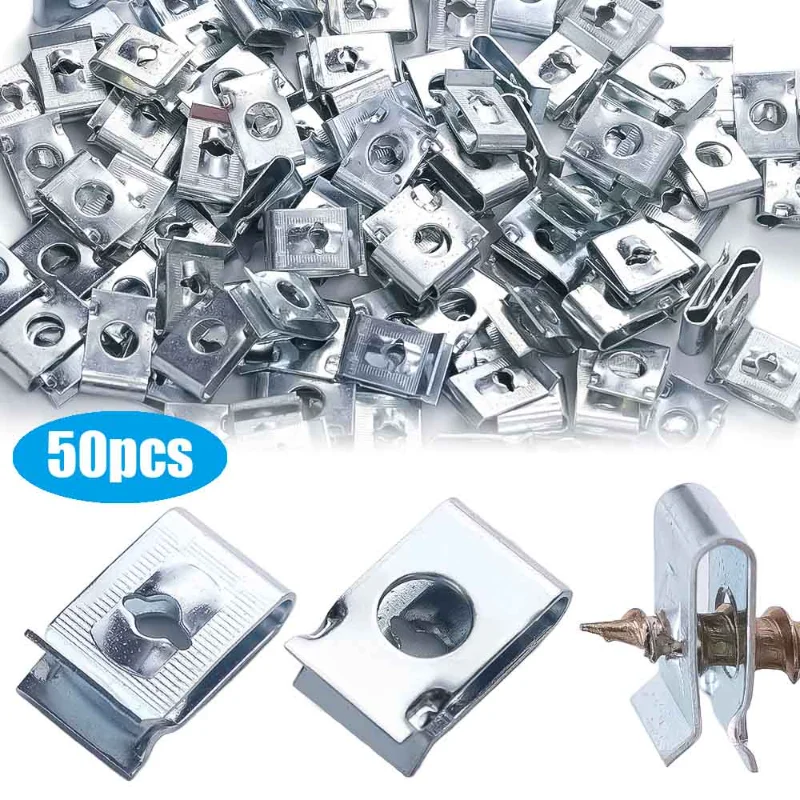 Car-Self-Tapping-Screw-Fastener-U-Type-Clip-for-M4-M5-Screws ...