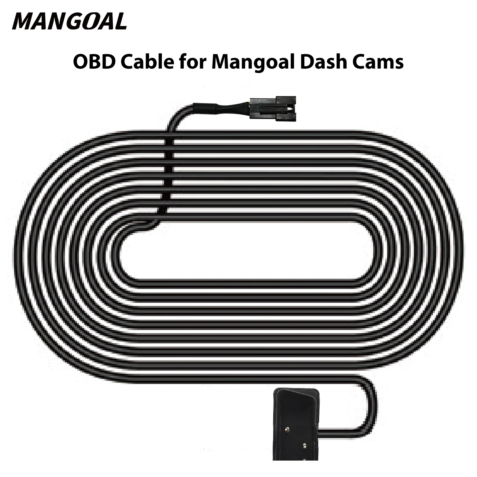 OBD II Connector USB Cable Power Adapter for Mangoal Dash Cam Upgrade ...