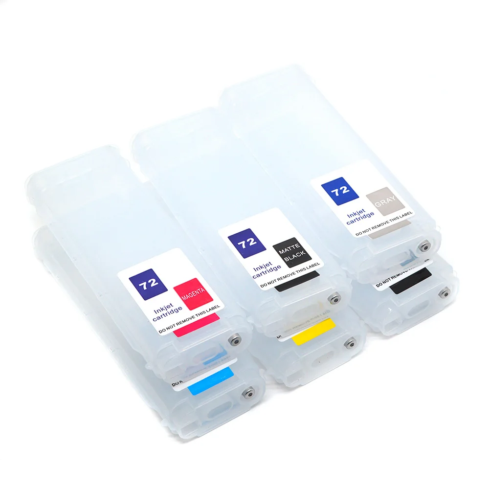280ML/PC 6Color for HP72 Refill Ink Cartridges With ARC For HP ...