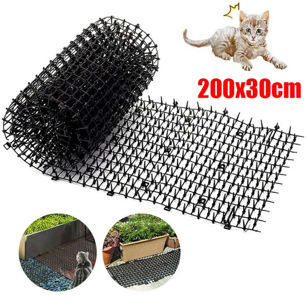 Gardening-Cat-Scat-Mat-Repellent-Mat-Anti-Cat-With-Prickle-Strips ...