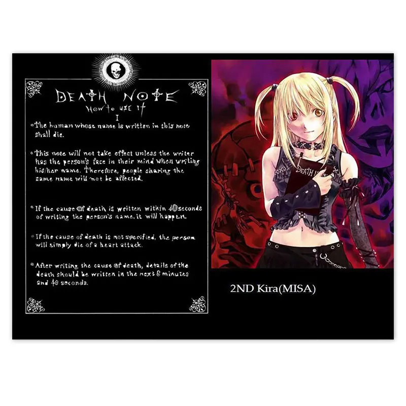 Death Note Misa Dies