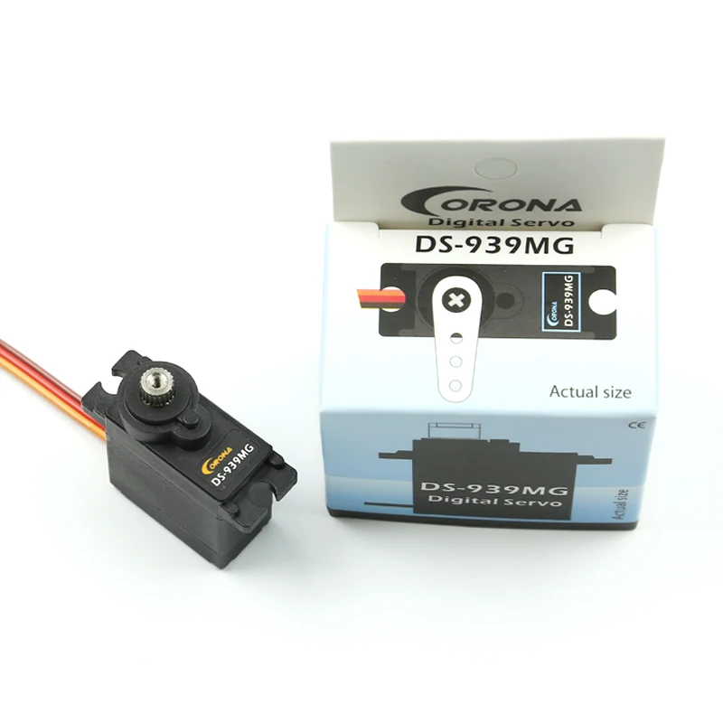 Corona DS939MG Digital Steering Gear 2.5kg / 0.14sec / 12.5g Micro Metal Gear Servo Uesd for RC ...