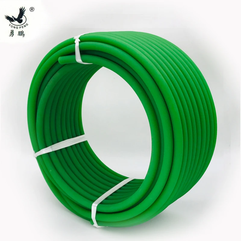 1 Meter Green Round Polyurethane Conveyor PU Belt Dia. 2/3/4/5/6/7/8/10 ...