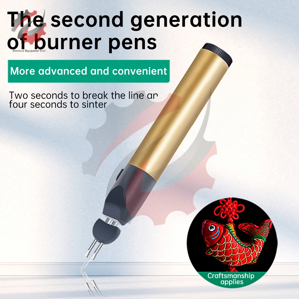 Thread Cord Burner Welding Pen Portable Soldering Iron 5V Wax Melt Wire ...