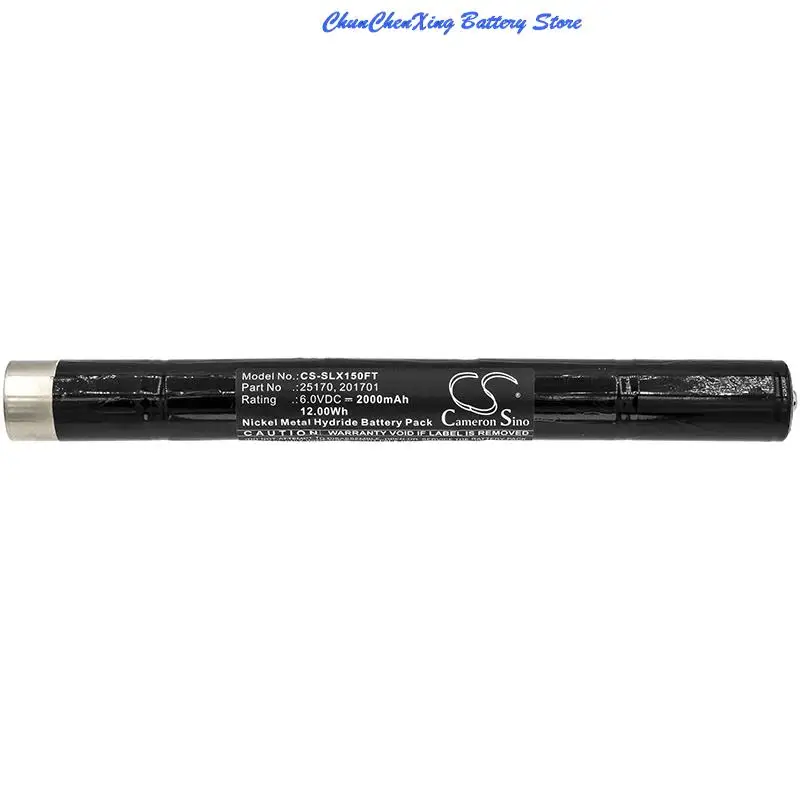 Cameron Sino Batería de 2000mAh para linterna de SL 15X, 25170, 201701 ...