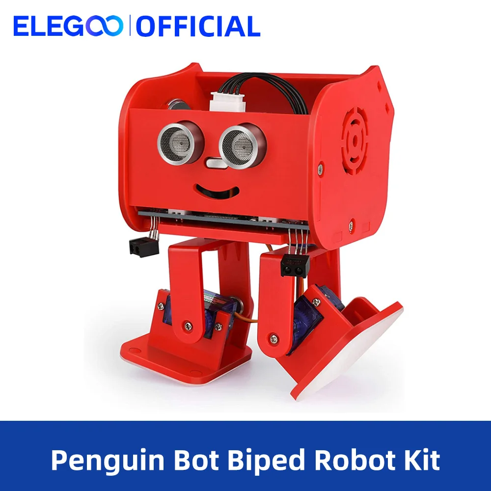 ELEGOO-Kit-Pinguim-Bot-Biped-Robot-Compat-vel-com-o-Projeto-Arduino ...