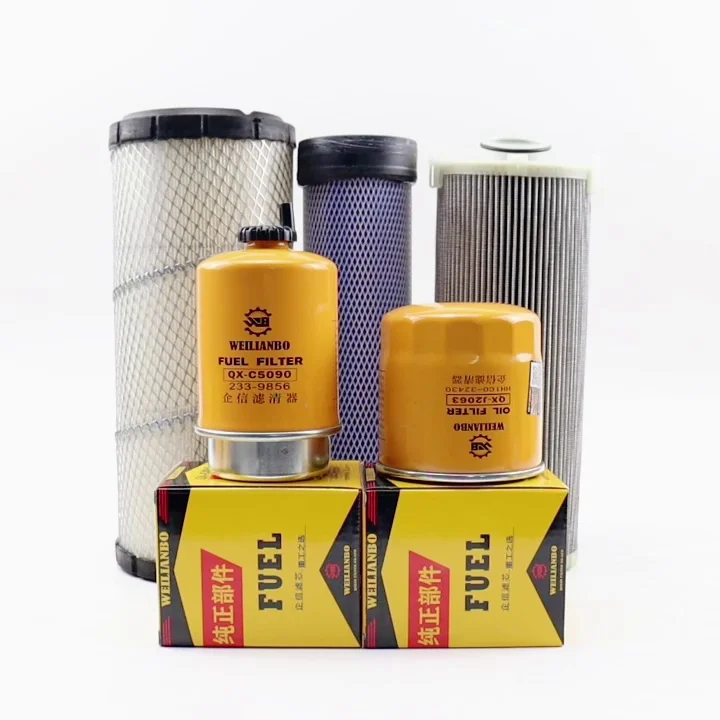 For-CATERPILLAR-CAT-305-5-306-307E-E2-Oil-Diesel-Air-Filter-Maintenance ...