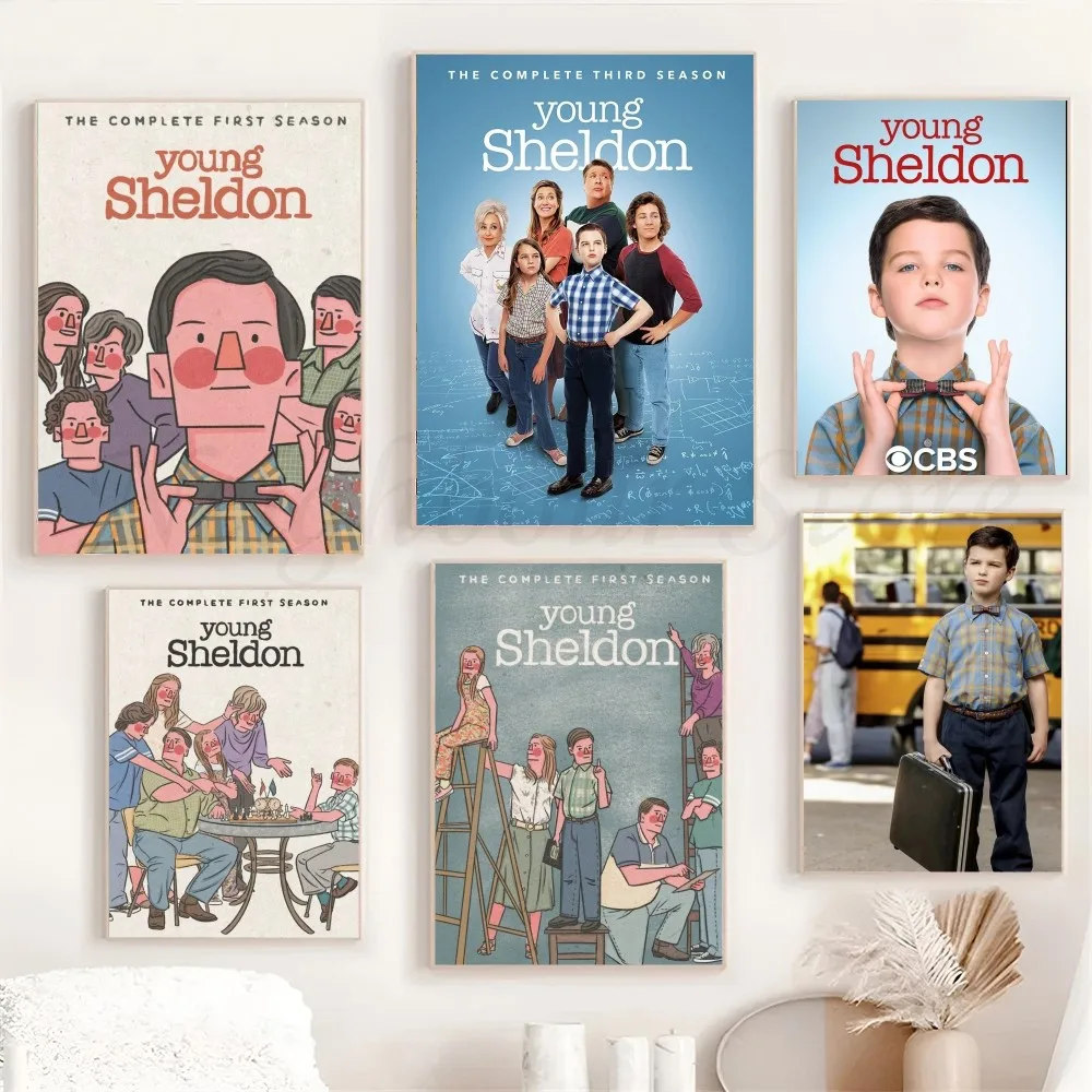 1pc-Warm-Comedy-Y-Young-S-Sheldon-Poster-Poster-Art-Print-Bar-Living ...