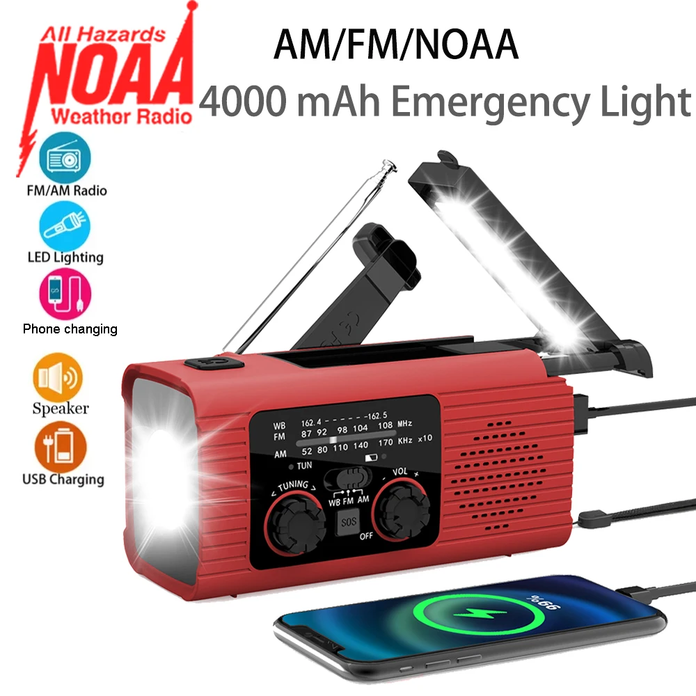 Radio-con-luz-LED-de-emergencia-para-exteriores-dispositivo-de-carga ...