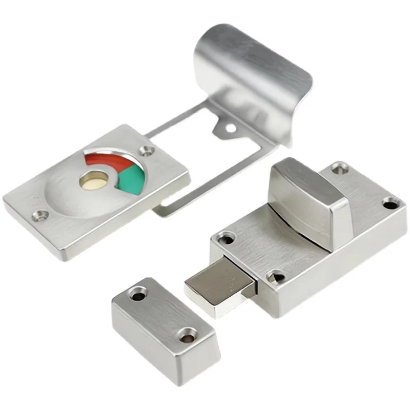 Stock-1-Set-Indicator-Door-Lock-Zinc-Alloy-For-Toilet-Partition-Door ...