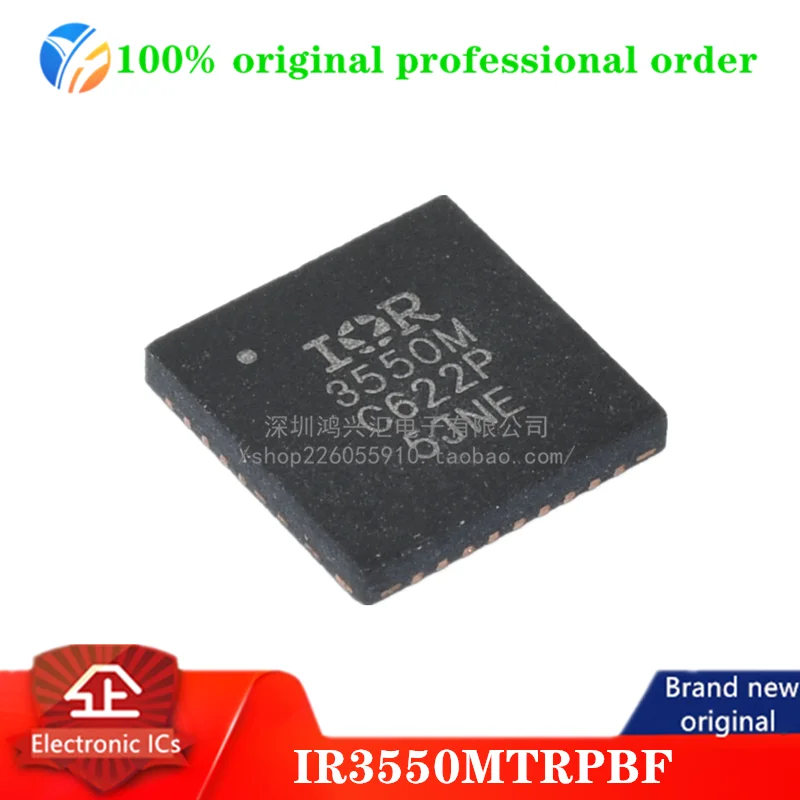 100% original IR3550MTRPBF Conv DC-DC 4.5V to 15V Synchronous Step Down ...