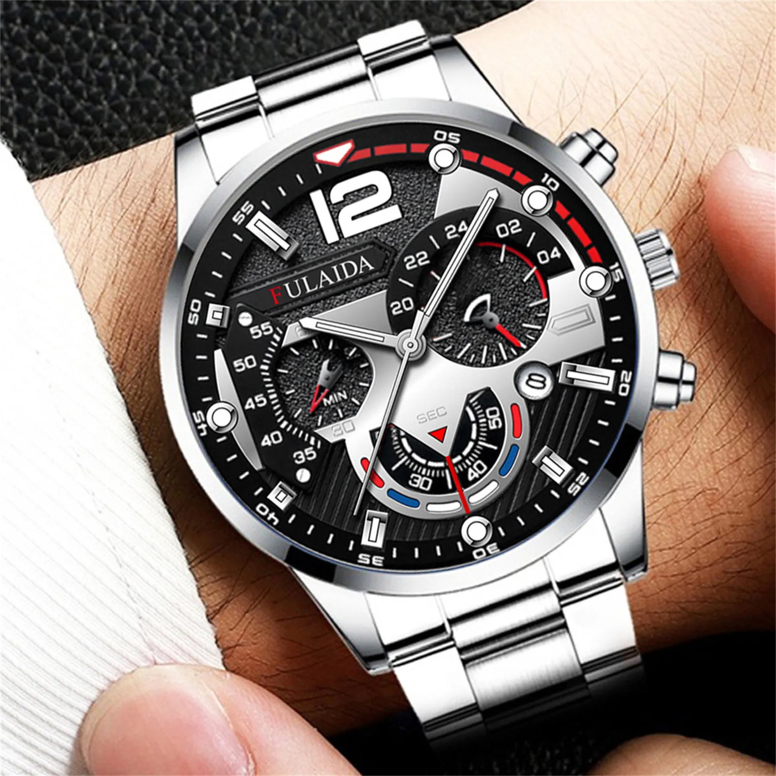 Luxury-Business-Quartz-Watch-For-Men-Simple-Luminous-Date-Quartz ...