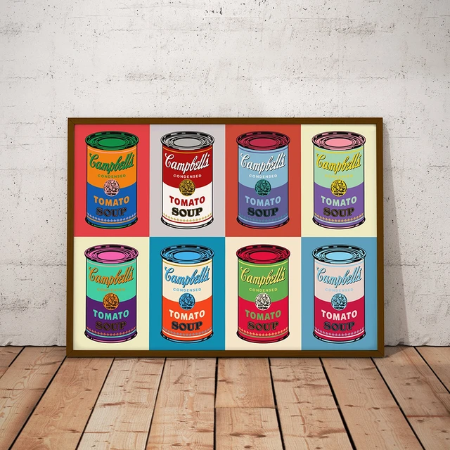 Pop Art Andy Warhol Soup