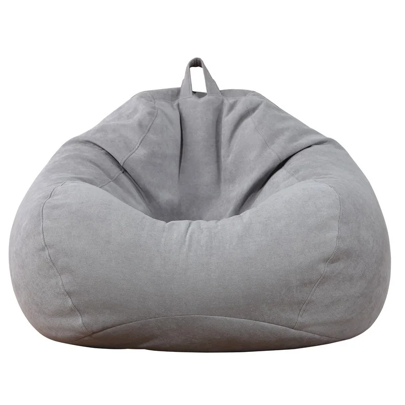 Sillón puff Liuwei Puf gigante de lino grueso | Walmart en línea