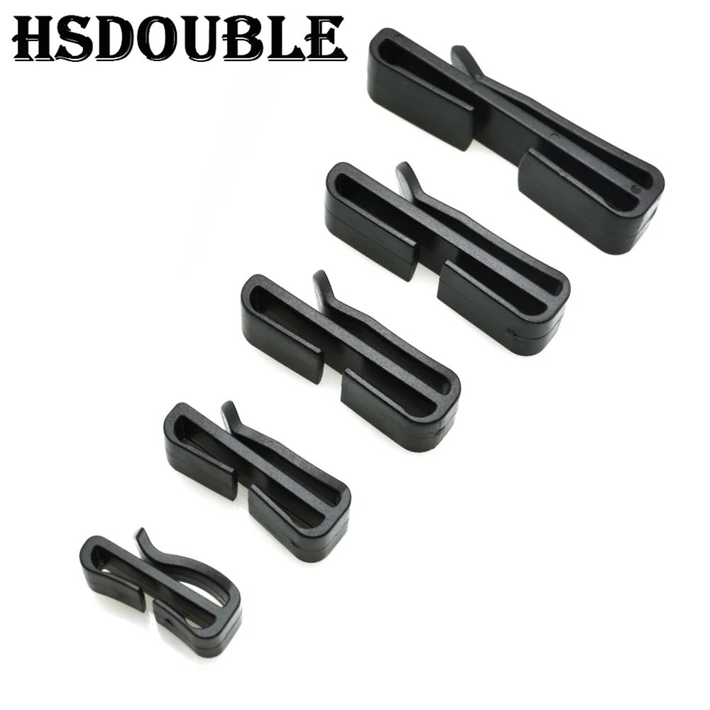 10-Pcs-Pack-Quick-Slip-Keeper-Buckle-Clip-Slider-Black-For-Molle ...