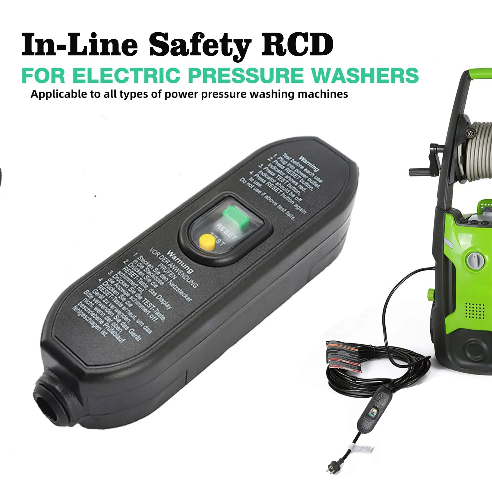 PRCD-Residual-Current-Leakage-Protection-In-line-Switch-RCD-GFCI-ALCI ...