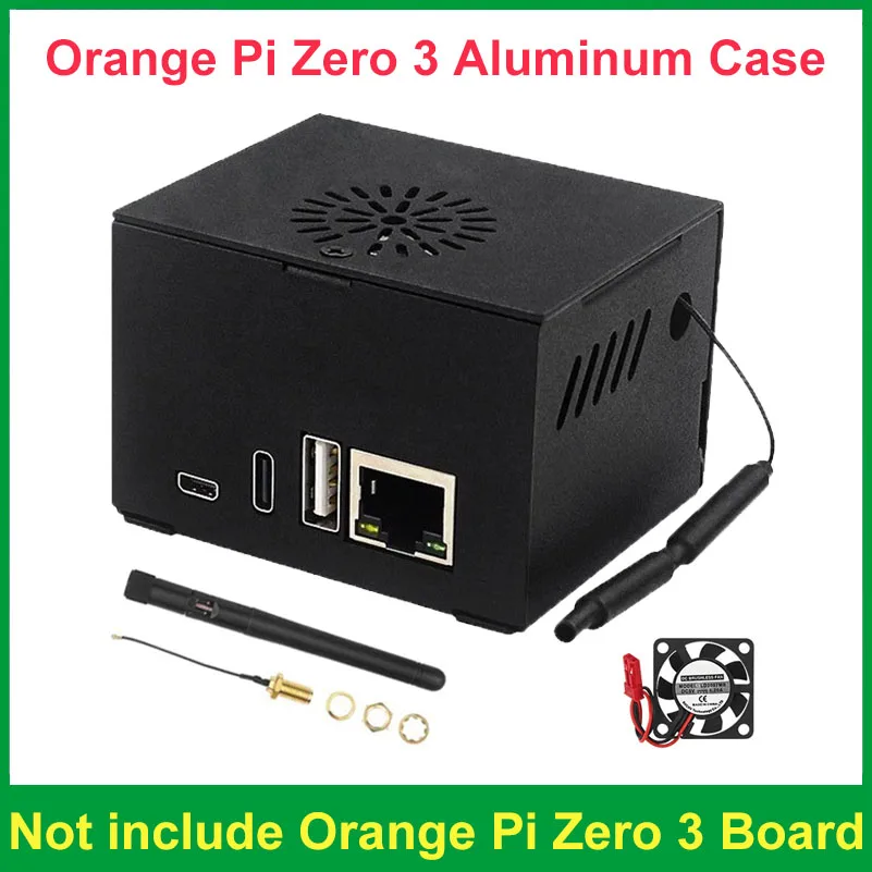 DIXSG-Aluminum-Metal-Shell-for-Orange-Pi-Zero-3-Alloy-Case-Enclosure ...