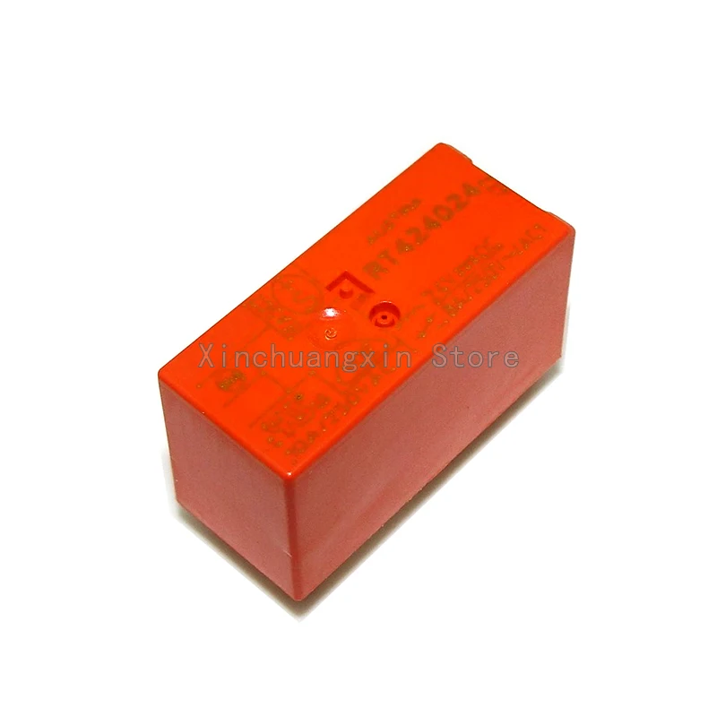 1PCS/Lot Original RT424024 RT424005 RT424012 5V 12V 24V 8 Pin 8A DC24V ...