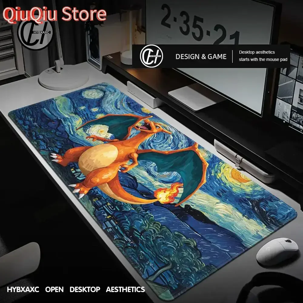 Hot Anime Gaming Charizard Mouse Pad Mousepad Gamer Mouse Rug P ...