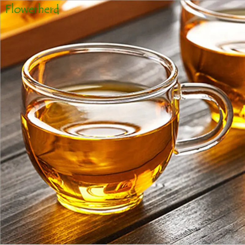 Heat-resistant High Borosilicate Glass Small Coffee Tea Cup Thickened ...