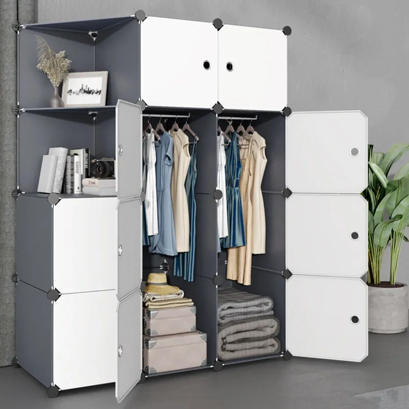 Small-Modular-Wardrobe-Nordic-Minimalist-Bedroom-Organizer-Closet ...