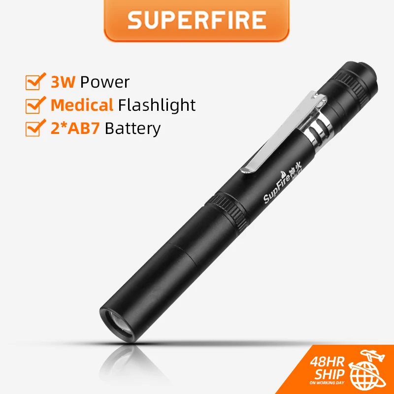 SUPERFIRE-ML01-MINI-Handy-LED-flashlight-Hospital-Dental-Light-Oral ...