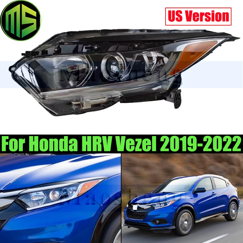 Maosheng US Version Halogen Front Bumper Head Light Head Lamp For Honda ...