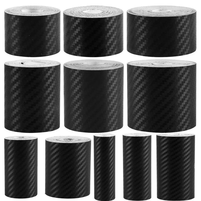 3D Carbon Carbon Fiber Car Sticker DIY Paste Strip Rolls Different ...