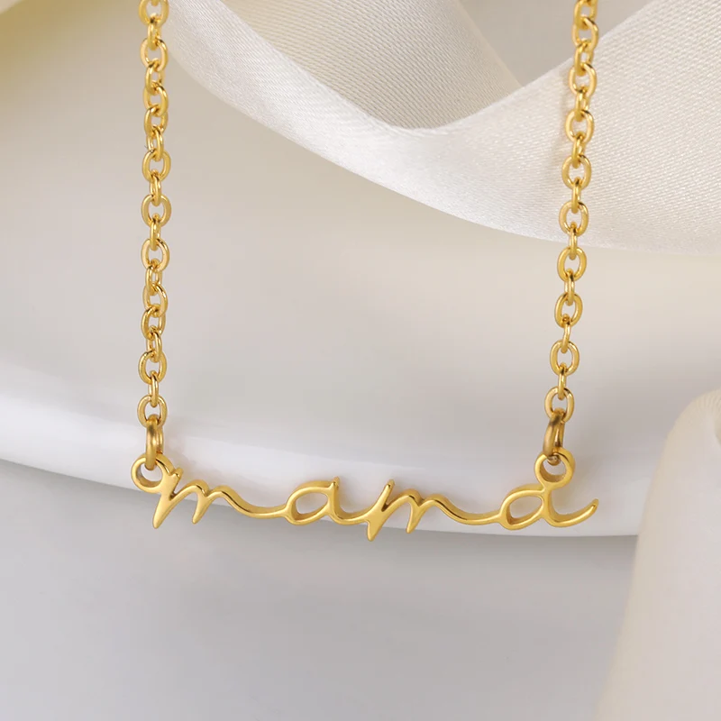 Mother-s-Day-small-Letter-mama-Pendant-Necklace-For-Women-3-Colors-Mom ...
