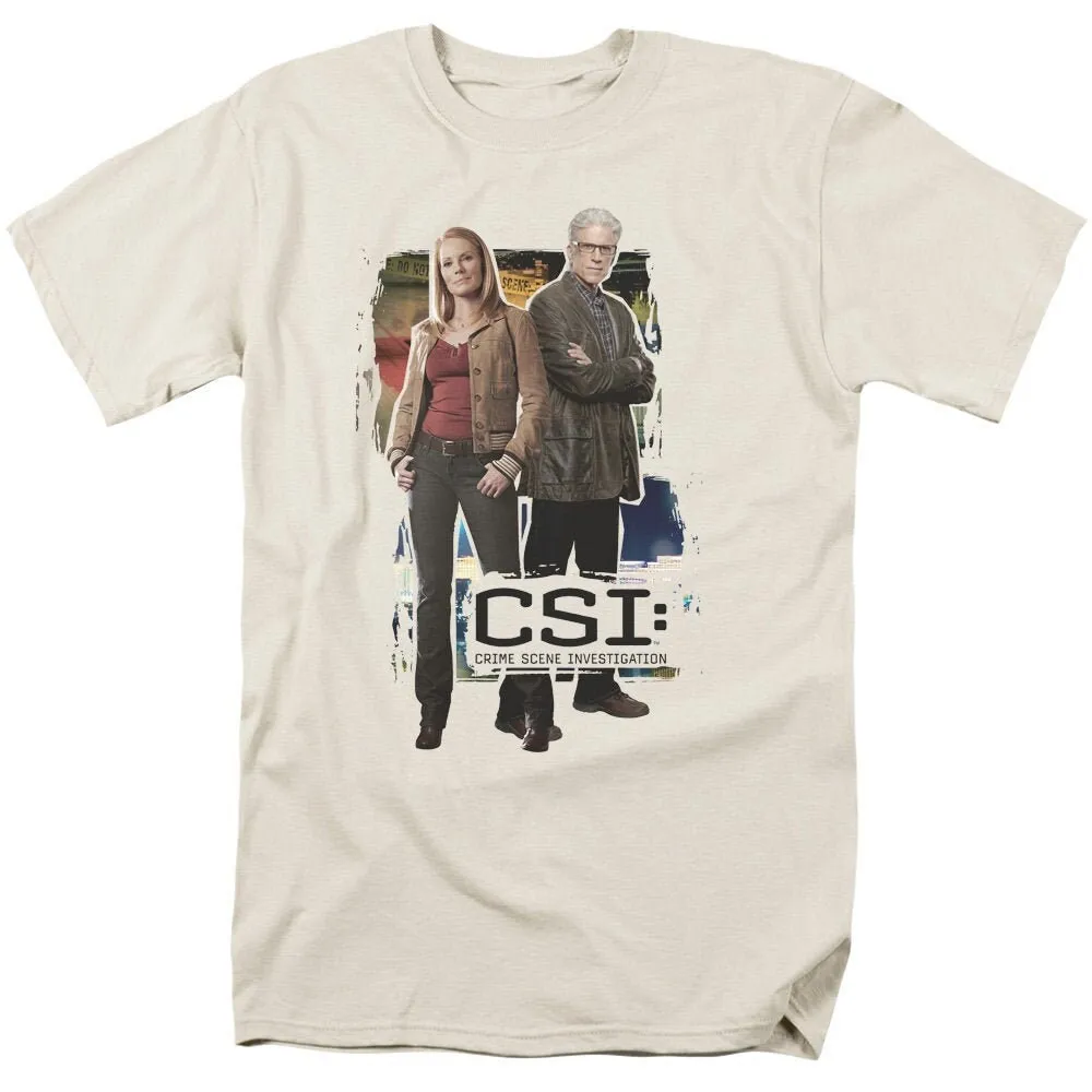 CSI Catherine and D B Back To Cream T Shirt - AliExpress 200000343
