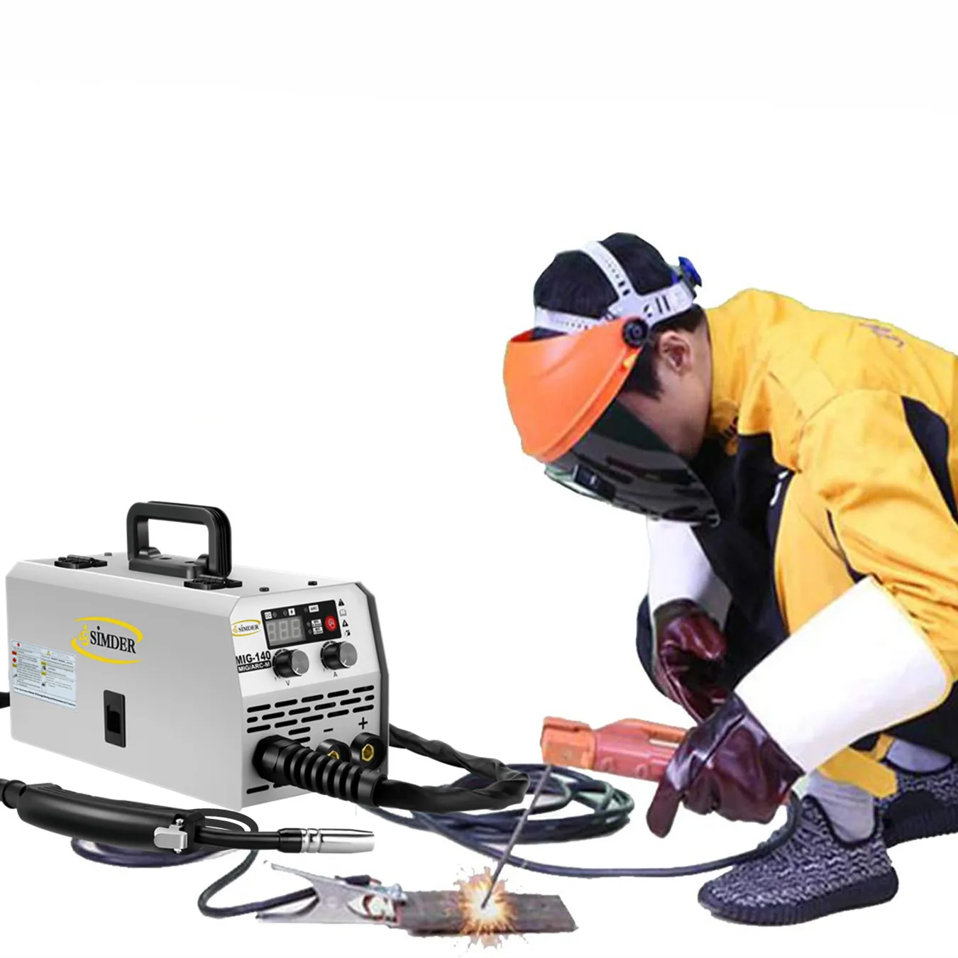 S Simder Mig Welder Semi-automatic 110v 220v Inverter Arc, 42% OFF