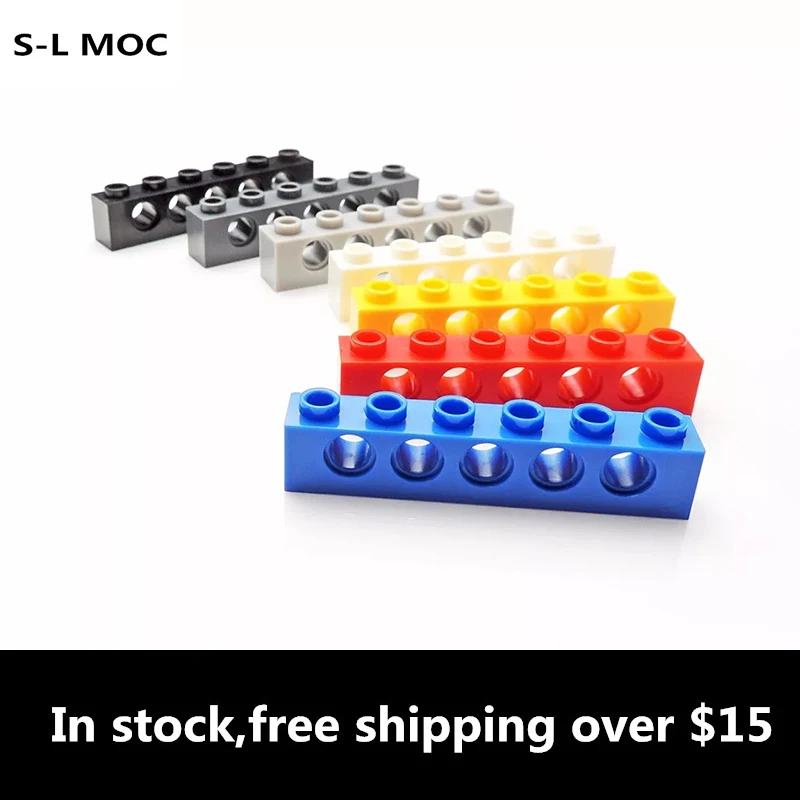 3894-Technical-Brick-1-x-6-with-Hole-Bricks-Collections-Bulk-Modular ...