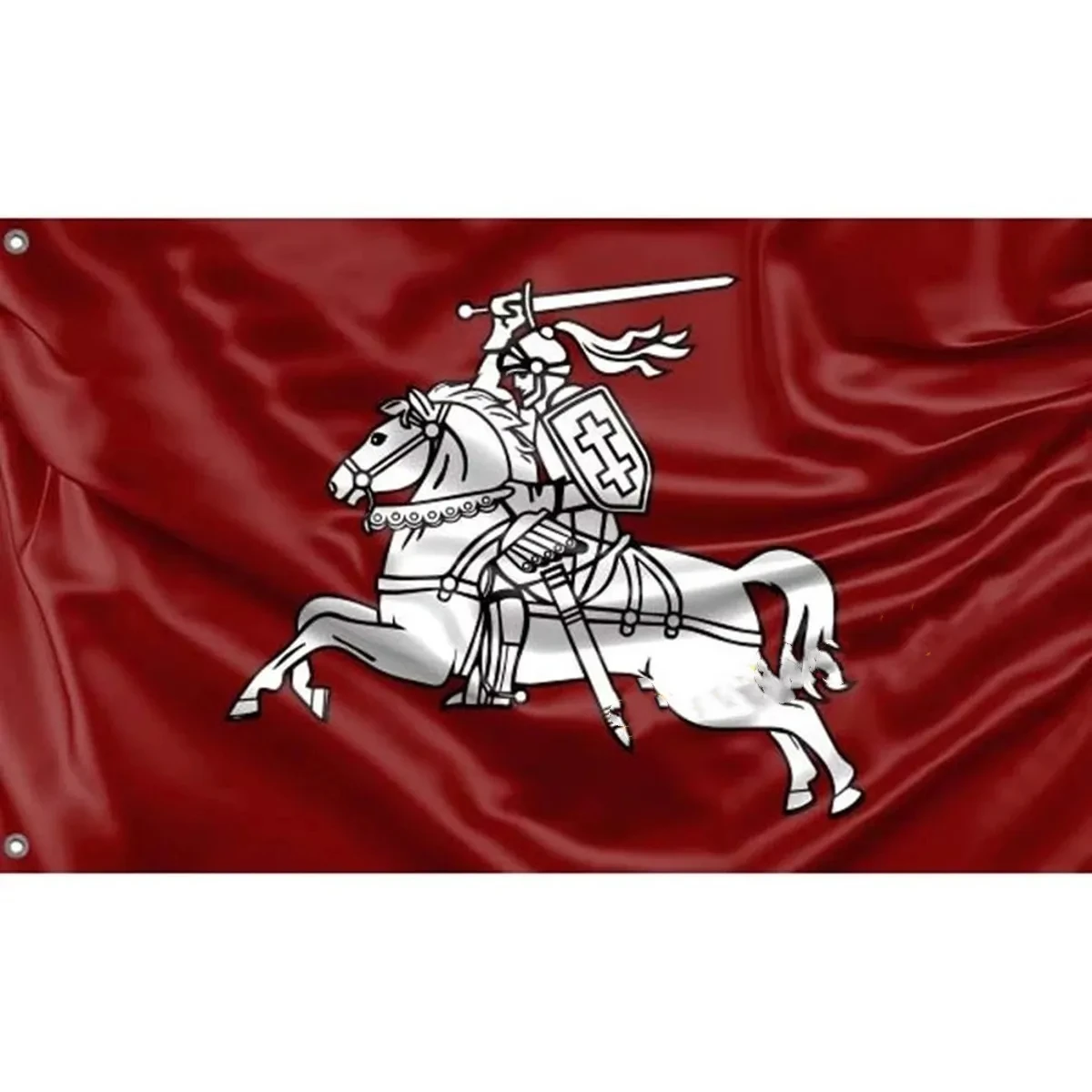 Historical-Lithuanian-Horseman-Flag-Unique-Design-Vytis-Lithuania-Grand ...