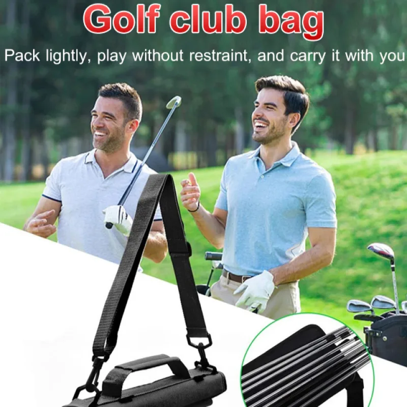 Grip-Piece-Mini-Golf-Club-Bag-Portable-Handheld-Green-Bag-Crossbody ...