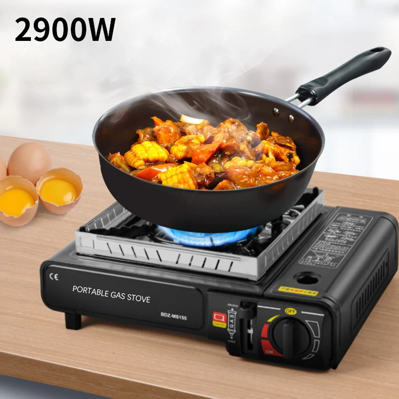 Camping Stove Outdoor Cooking Burner Portable Gas Stove Hiking Trekking ...