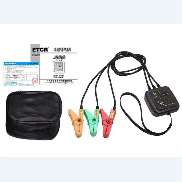 3 Phase Rotation Meter UNI-T 3-Phase Rotation Meter Sequence Tester, AC ...