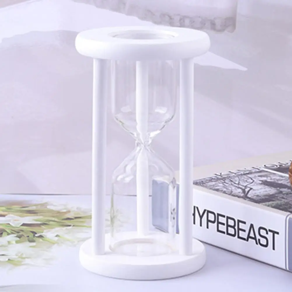 Empty-Hourglass-Decoration-Wooden-Frame-Fillable-Sand-Timer-Self ...