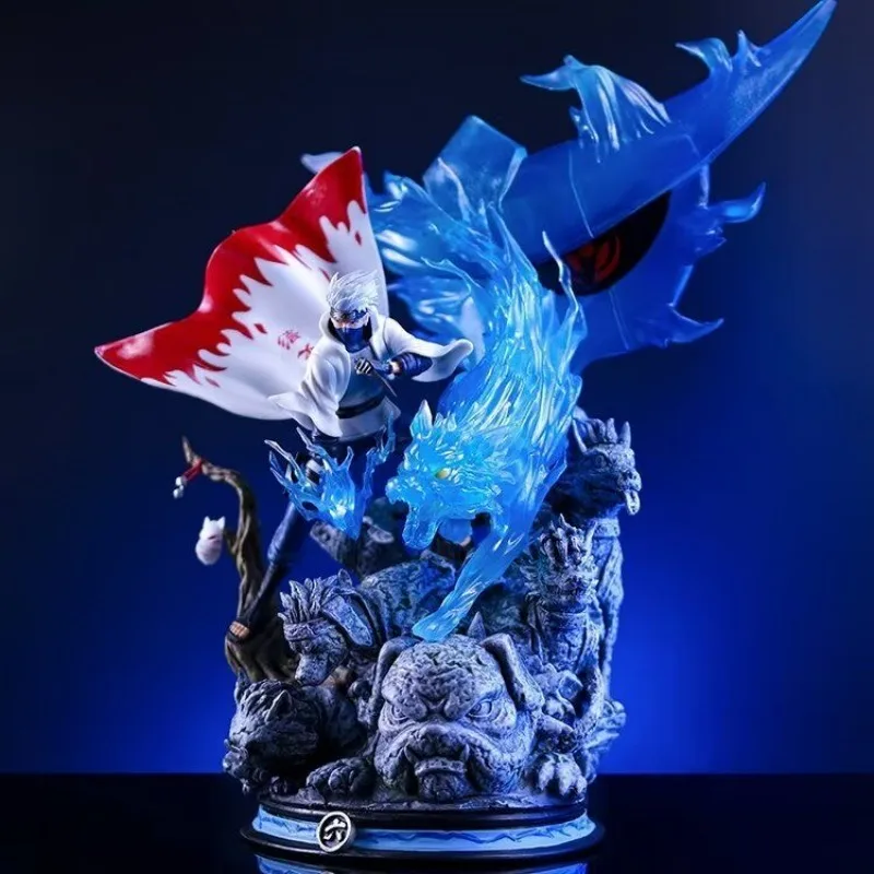 Naruto-bandeira-de-madeira-Kakashi-Ninja-Handmade-modelo-est-tua-CS ...