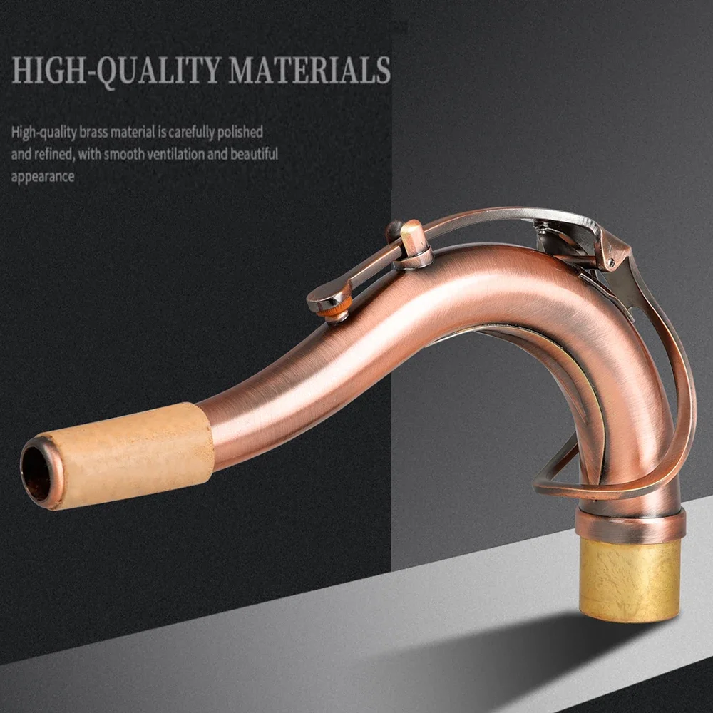 Material-de-bronze-Bending-Neck-para-Saxofone-Tenor-Bending-Neck-Acess ...