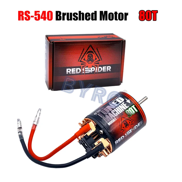 1PCS RC Car Crawler Axial 540 Brushed Motor 15T 45T 55T 80T for 1/10 RC ...