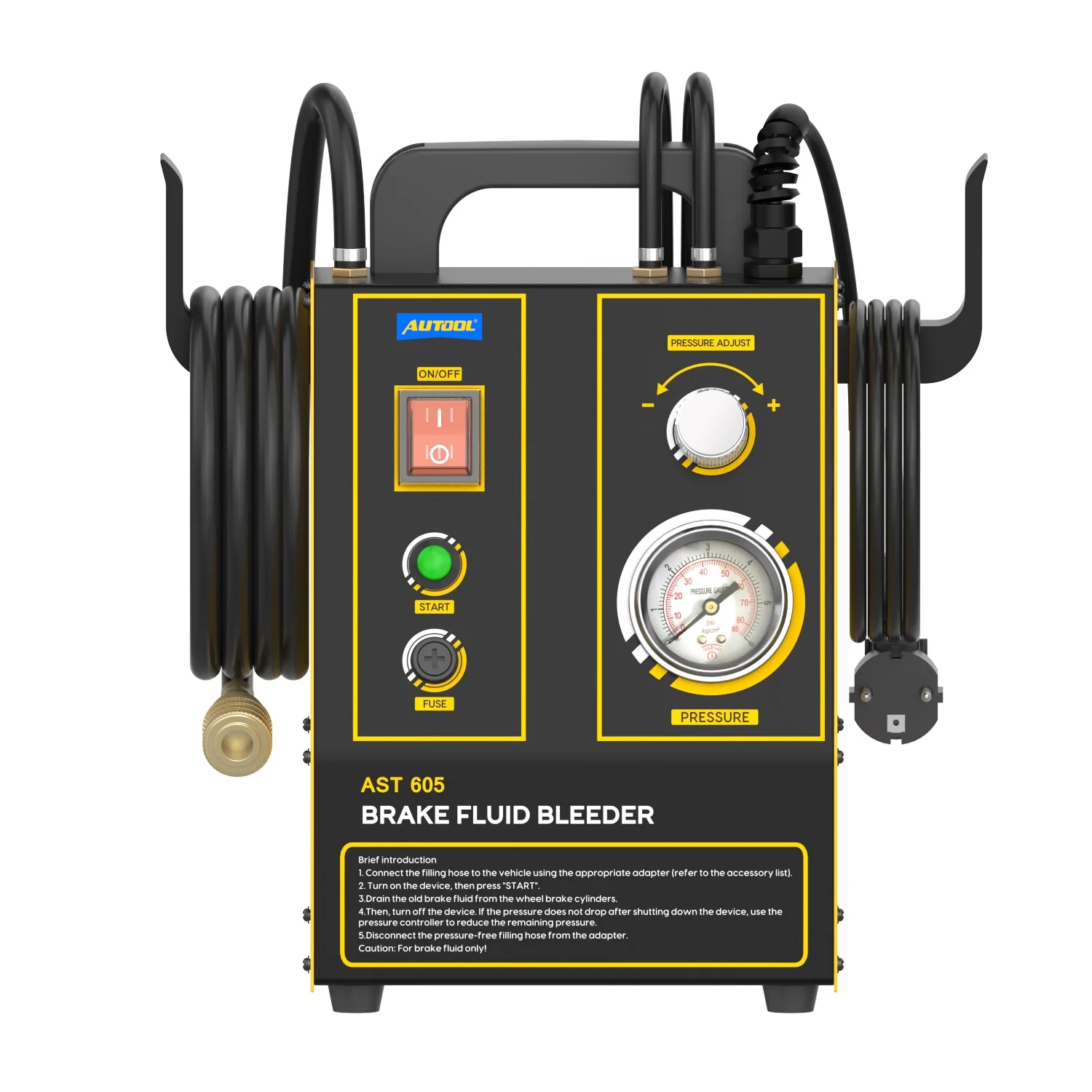 AUTOOL AST605 Automatic Pulsating Brake Fluid Bleeder Machine — Discount Tools NZ