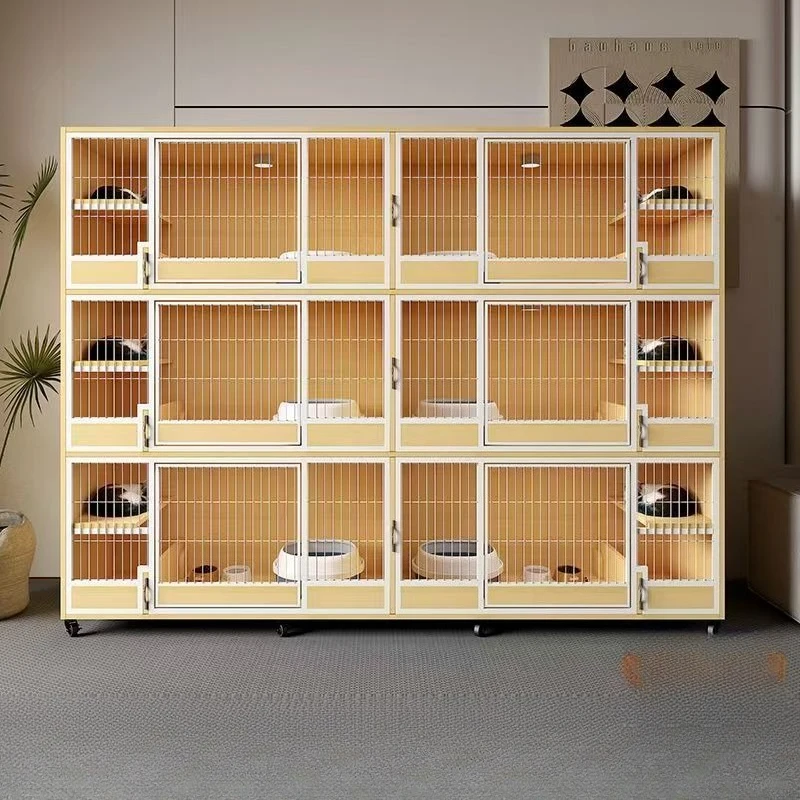 Cat breeding cage cat house breeding household breeding three-layer ...