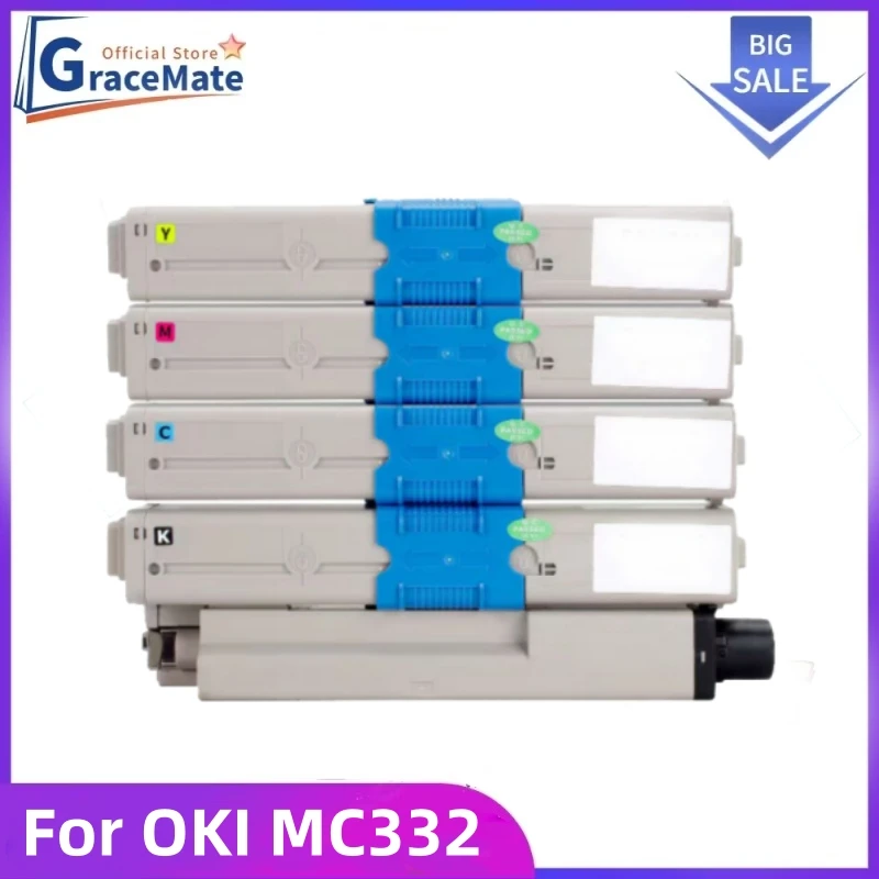 1PCS MC332 Toner Cartridge Compatible Color Toner Cartridge for Okidata ...