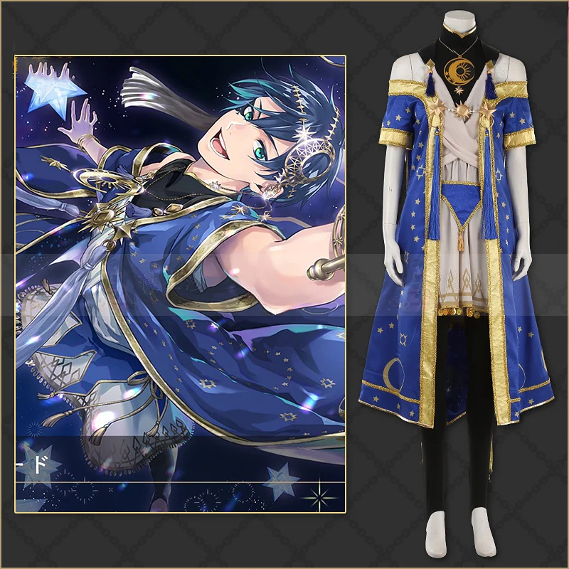 Game-Twisted-Wonderland-HEARTSLABYUL-Trey-Deuce-Idia-Cosplay-Costume ...