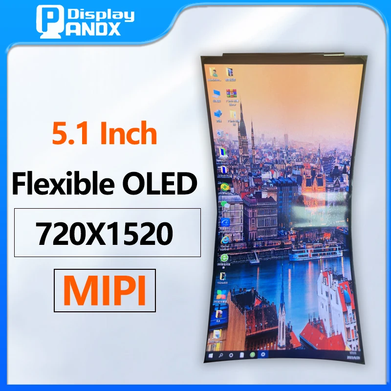 5.1 Inch Flexible OLED Display On-Cell PCAP Touch Screen 60HZ Panel ...