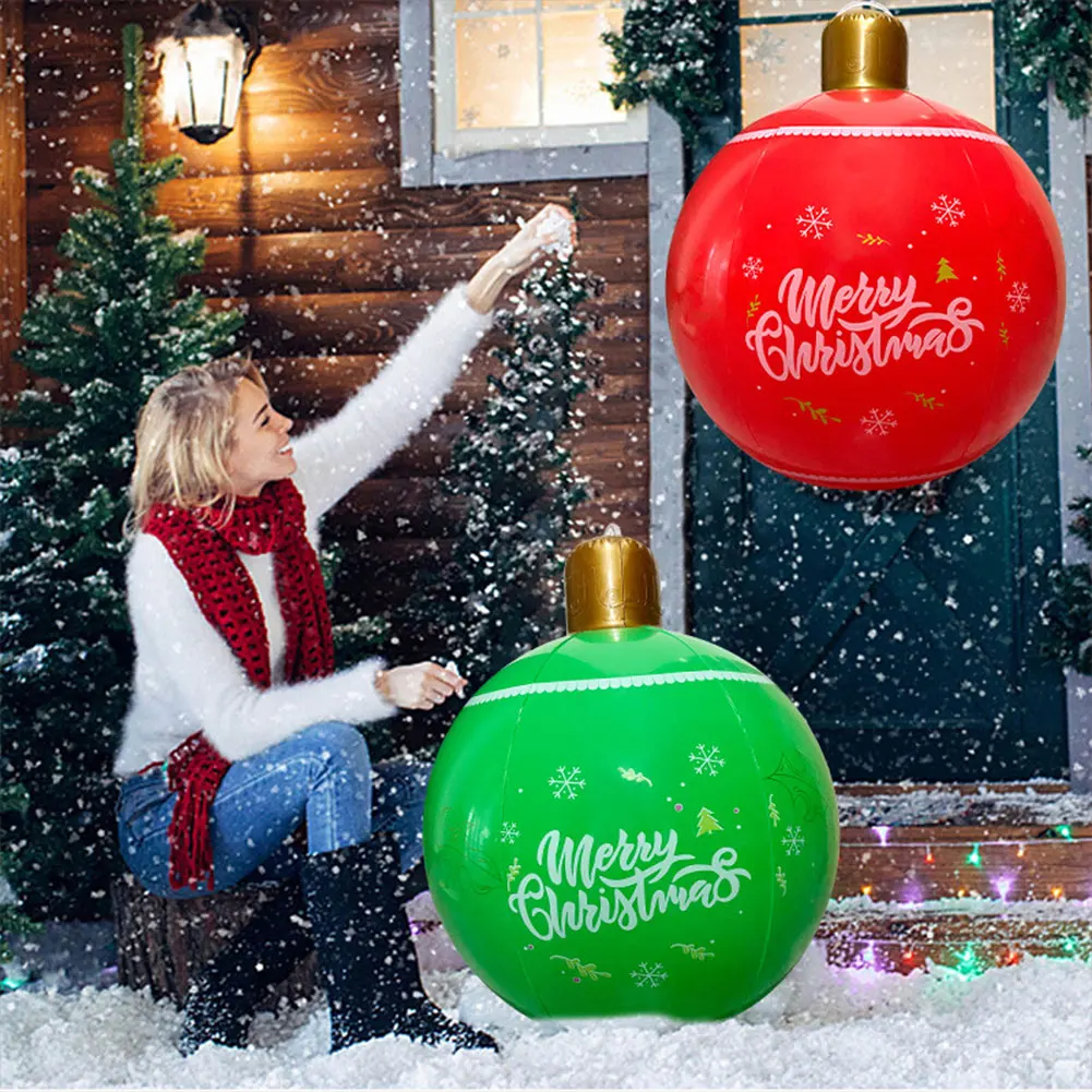 60cm-Outdoor-Christmas-Inflatable-Decorated-Ball-PVC-Giant-Large-Ball ...