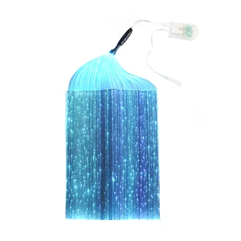 LED Fiber Optic Cloth Colorful Luminous Cloth Fiber Optic Luminous ...