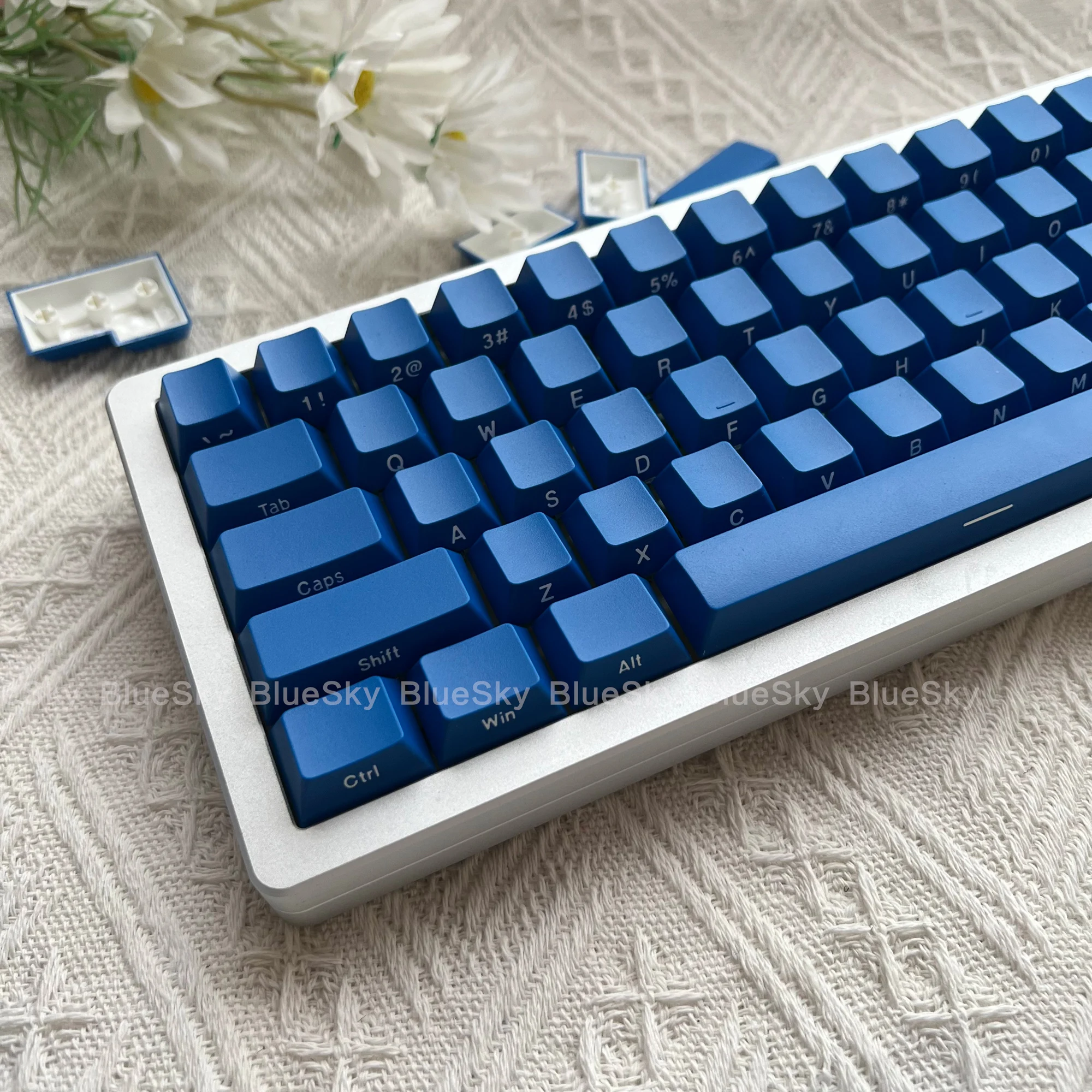 GMK-Classic-Blue-keycaps-Cherry-profile-ABS-material-145keys-Double ...